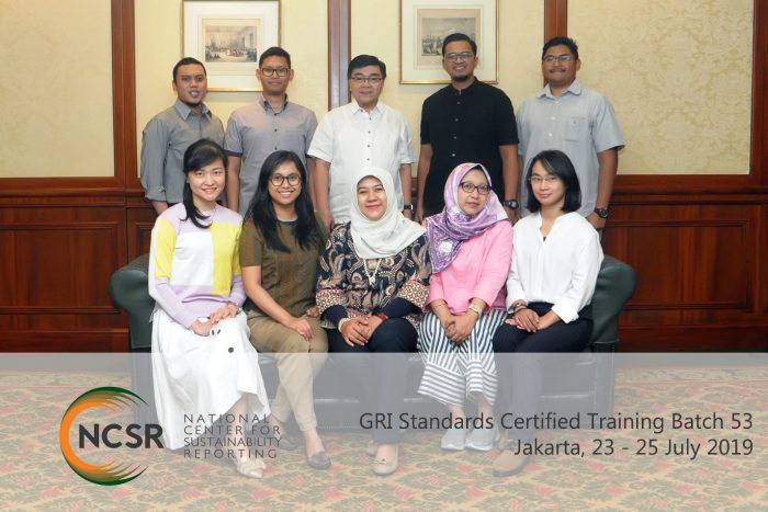Gri Standards Certified Training Jakarta Batch 53 National Center For